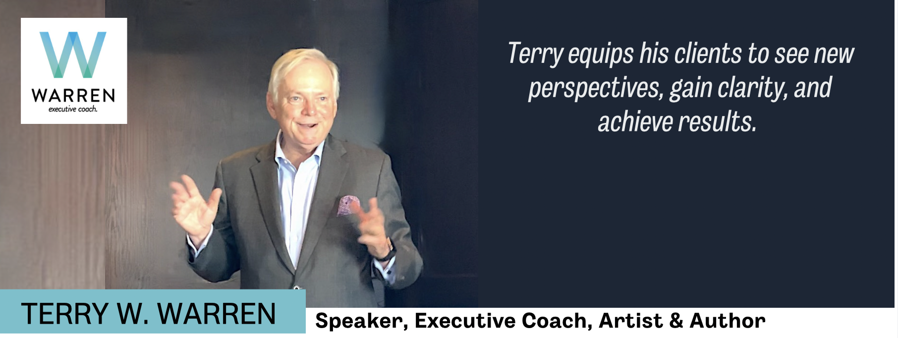 Speaking - Warren Executive Coach